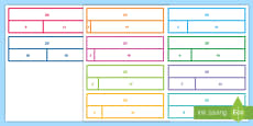 KS1 Number Bonds to 20 Bar Model Differentiated Activity