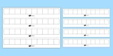 Filling in the Missing Numbers on a Number Line to 20 Worksheet / Worksheet