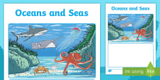 FREE! - Under the Sea Word Mat - Writing Aid - Primary Resources