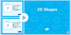 FREE! - Properties of 2D Shapes Worksheets (teacher made)