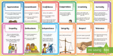 PYP Learner Profile Matching Cards (teacher made)