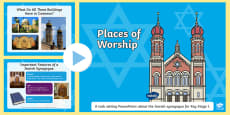FREE! - Places of Worship Synagogue Worksheet / Worksheet