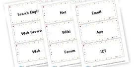 ICT Display Banner, ICT Title, Computing (teacher made)