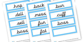 Phase 3 Word Cards (teacher made) - Twinkl