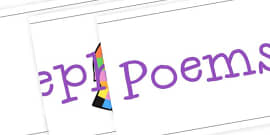 Display Borders to Support Teaching on Elmer (teacher made)