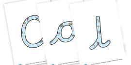 Spring 1 Display Lettering - display lettering - Twinkl