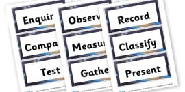 Working Scientifically KS2 Display Pack - Science Resources