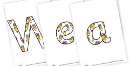 Wow Writing - display lettering (Hecho por educadores)