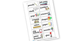 Outdoor Labels (teacher made) - Twinkl