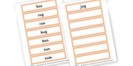 phase 2 words (teacher made)