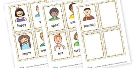 Emotions Display Poster Arabic/English (teacher made)