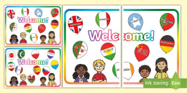 👉 Welcome Acrostic Poster (Teacher-Made)