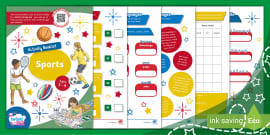 Sport-Themed Activity Booklet (teacher made) - Twinkl