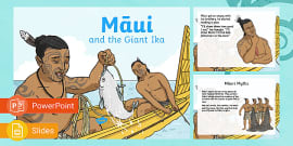 Māui Myth Word Cards - Maui Myths Maori legends