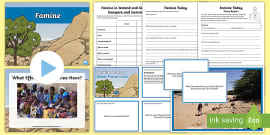 The Great Famine - Word Search