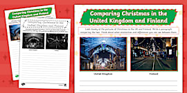 Christmas in Finland Instant Photo Style Display Images