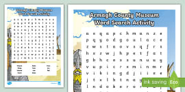 FREE! - Armagh Observatory and Planetarium Word Search for Children