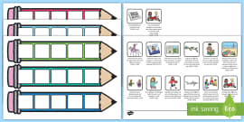 Year 1 Reading Pencil Targets Assessment Tracker - Twinkl