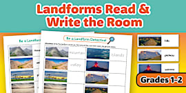 Landforms Bingo
