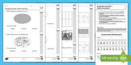 Foundation Year Assessment Rubrics Pack (teacher made)