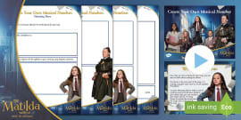 Matilda Word Cards | Roald Dahl’s Matilda The Musical