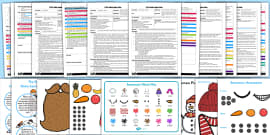 FREE! - Word Mat to Support Teaching on The Snowman