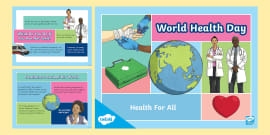 World Health Day Word Search Answers | Primary Resource