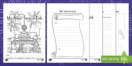 New Year's Resolutions Template | Twinkl New Year Resources