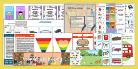 FREE! - 👉 Library Rules Display Posters Illustrations