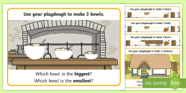 Goldilocks and The Three Bears Bowl Cut Outs - Goldilocks and The Three ...