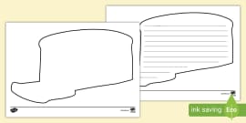 Fish Writing Template (teacher made) - Twinkl