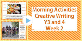 Year 4 Morning Activities (teacher made)