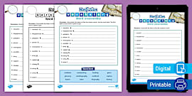 Tier 3 Vocabulary Word List: Nonfiction (teacher made)