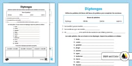 Actividades con diptongos o hiatos | Twinkl USA - Twinkl