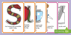 * NEW * Upper Case and Lower Case Letter Formation Rhymes Sheet