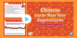 ESL Chinese Zodiac Signs Reading Comprehension Worksheet