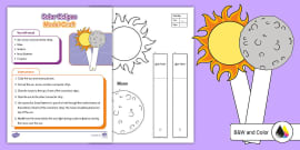 Great North American Solar Eclipse Flipbook (teacher made)