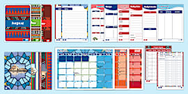 Weekly Lesson Planner | Educational Resources | Twinkl USA