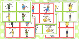 Verb Flashcards (teacher made)