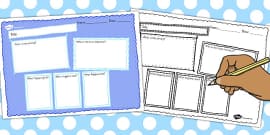 Book Review Writing Frame Booklet KS2 (teacher made)