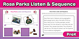 Ruby Bridges Read and Sequence Worksheet I Black History