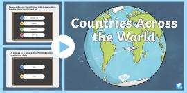 Continents of the World PowerPoint | World Map PowerPoint