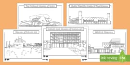 Qatar Colouring Pages,Qatar (teacher made) - Twinkl