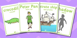 Peter Pan Themed Display Numbers