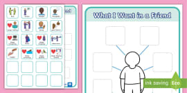 Friendship Paper Dolls Activity│Twinkl. (teacher made)