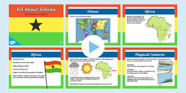 KS2 Ghana Fact Cards