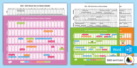 Editable 2022 Calendar - Printable Resources (teacher made)