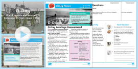D-Day Teaching Resources Pack (teacher made)