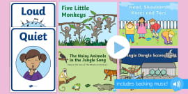 Counting Nursery Songs PowerPoints Pack (teacher made)