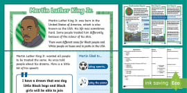 Martin Luther King Jr | PowerPoint Resource | Twinkl
